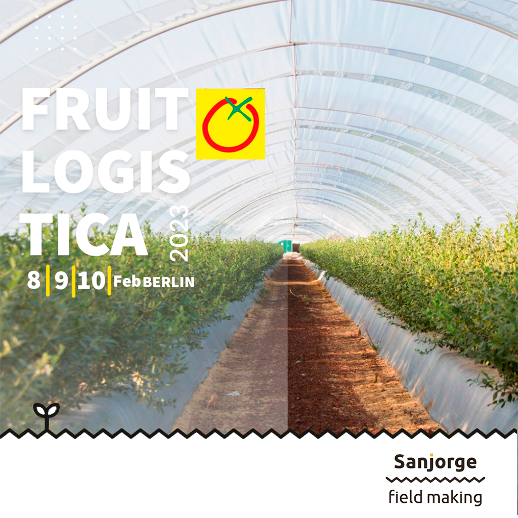 Sanjorge acudirá a la Feria Internacional Fruit Logística 2023 Berlin.